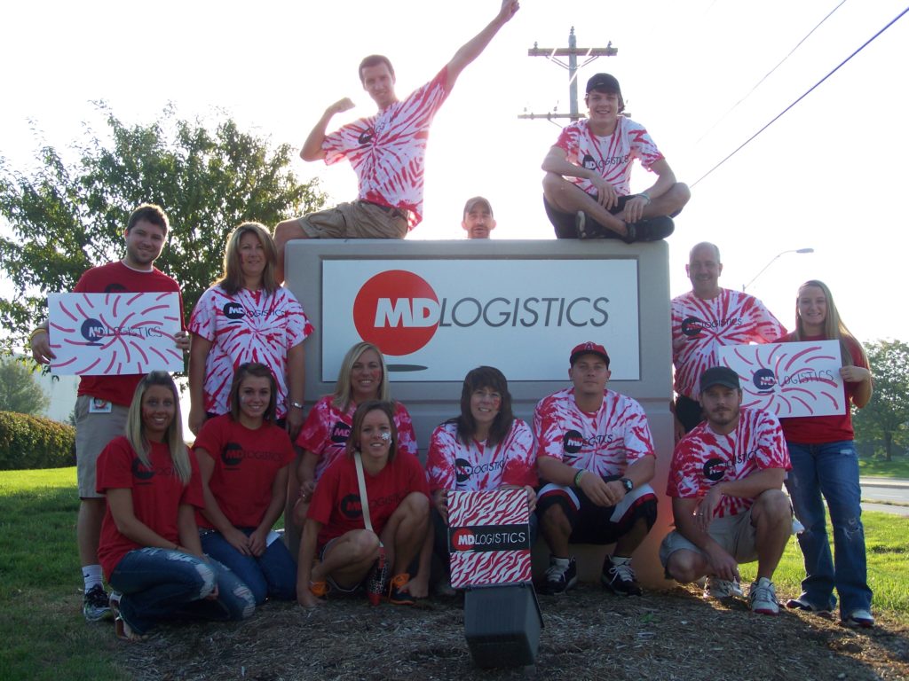 MD Logistics Team and Cheer Squad - MD Logistics